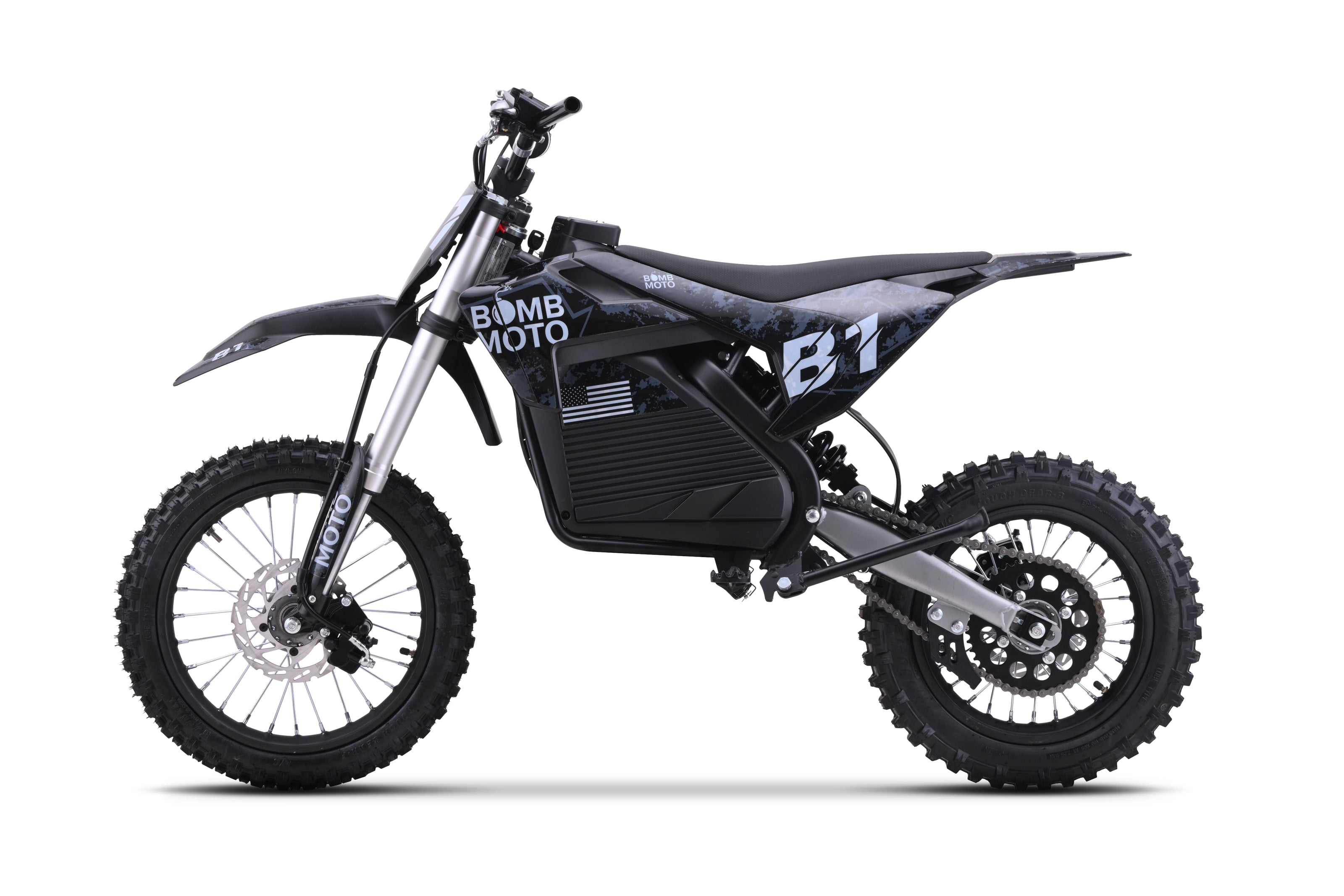 2026 B1 Rolling Chassis w/Motor – Bomb Moto LLC