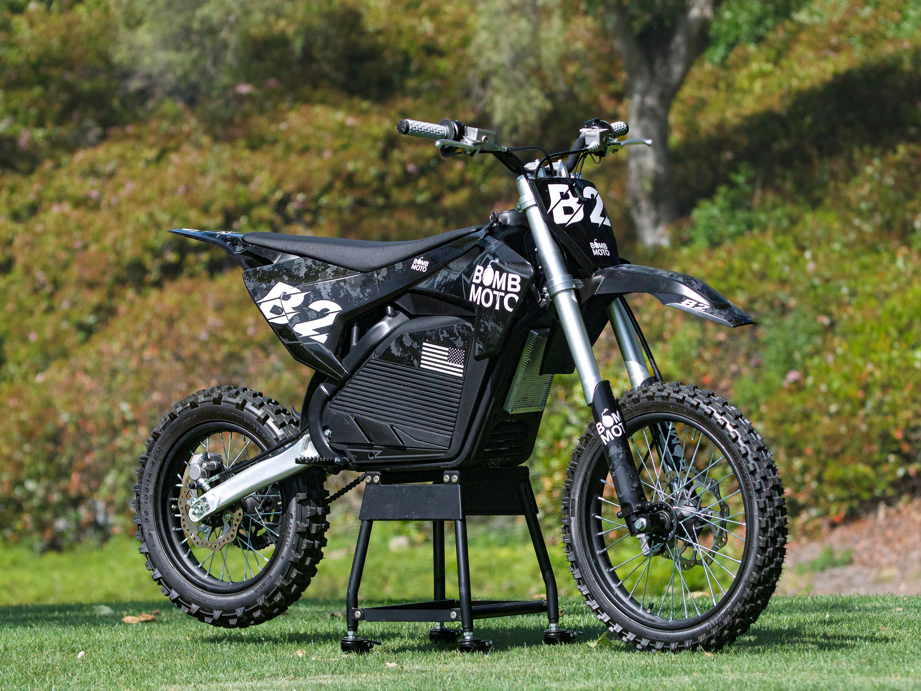 B2 Rolling Chassis w/ Motor – Bomb Moto LLC