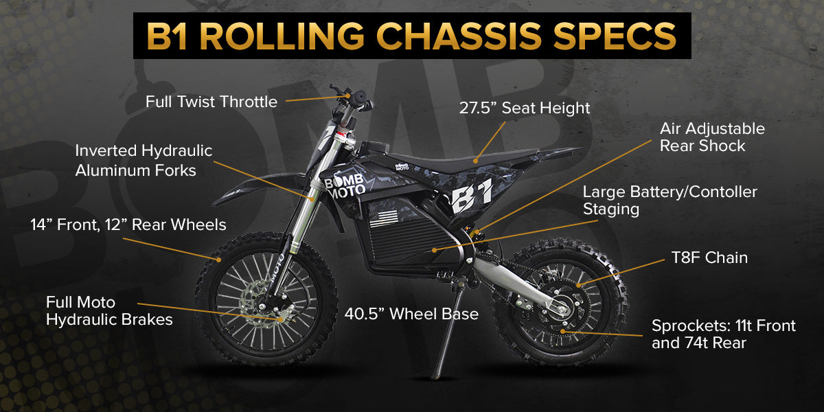 B1 Stock Seat – Bomb Moto LLC
